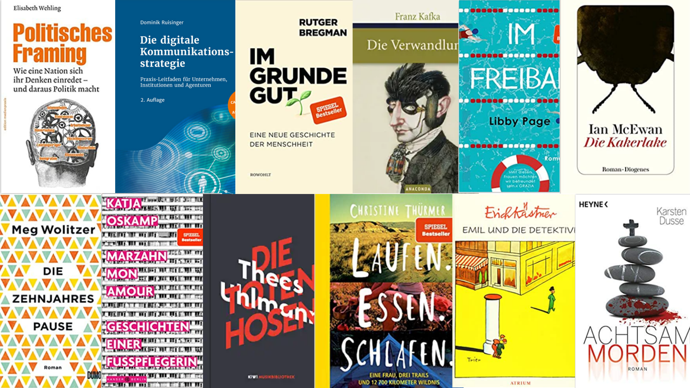 2020: Das Jahr in Büchern | franziskript.de
